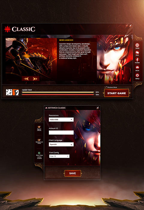 Mu Online Game Website Templates and best DMN CMS themes | Templstock.com