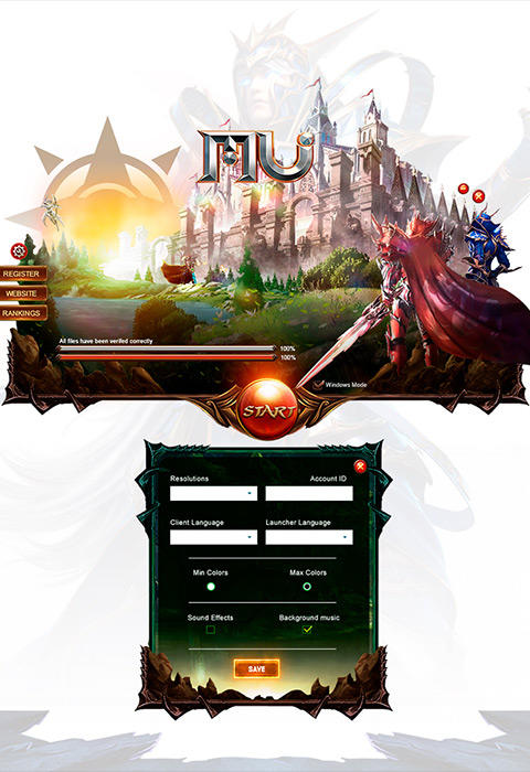 Mu Online Game Website Templates and best DMN CMS themes | Templstock.com