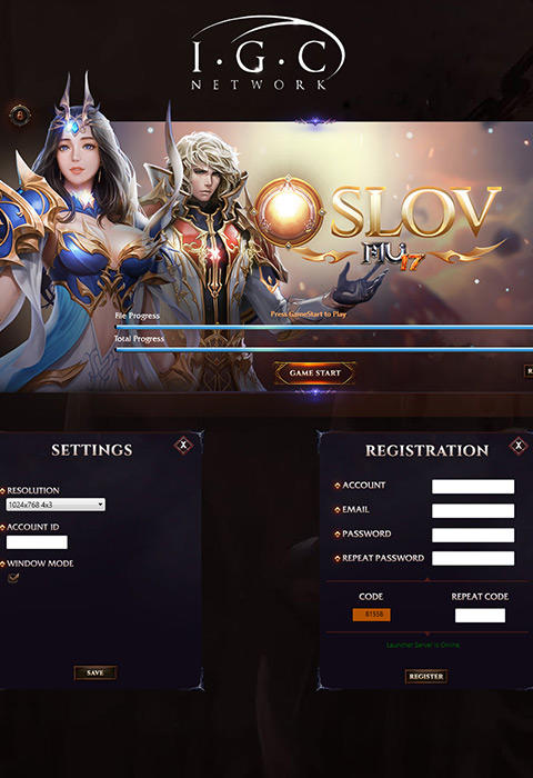 Mu Online Game Website Templates and best DMN CMS themes | Templstock.com